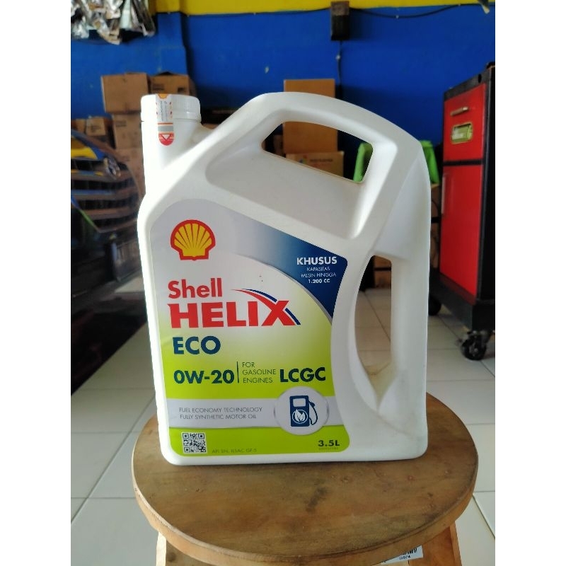 Jual SHELL HELIX ECO 0W-20. 3,5 LITER | Shopee Indonesia
