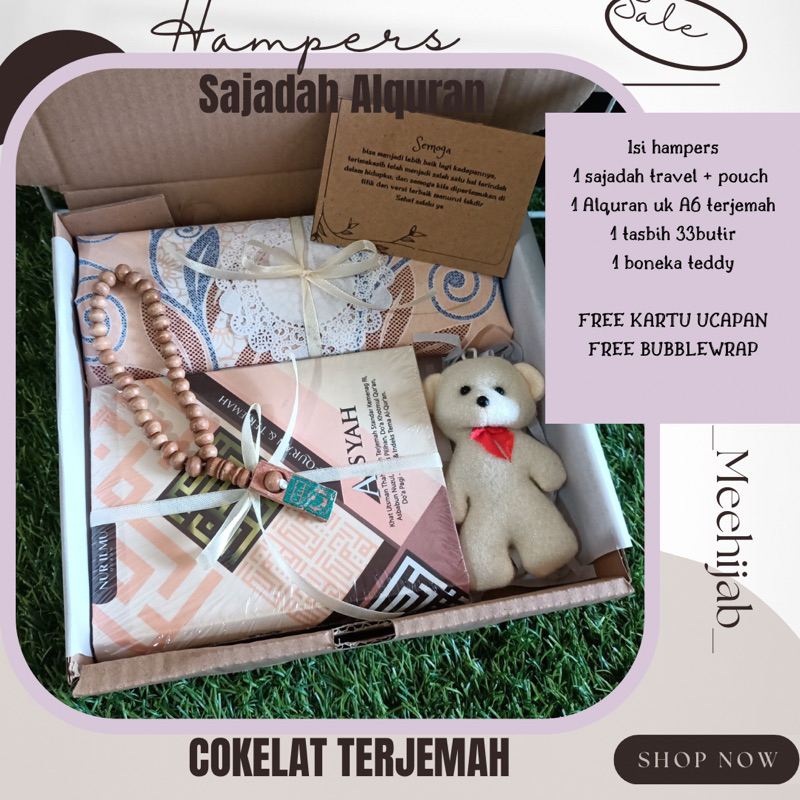 Jual *MEEHiJAB* HAMPERS ALQURAN SAJADAH HADIAH ULTAH WISUDA PERNIKAHAN ...