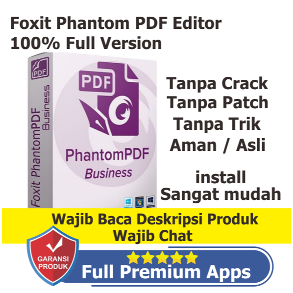 Jual Foxit Phantom PDF Editor Full Version Bergaransi / Edit Pdf Pro ...