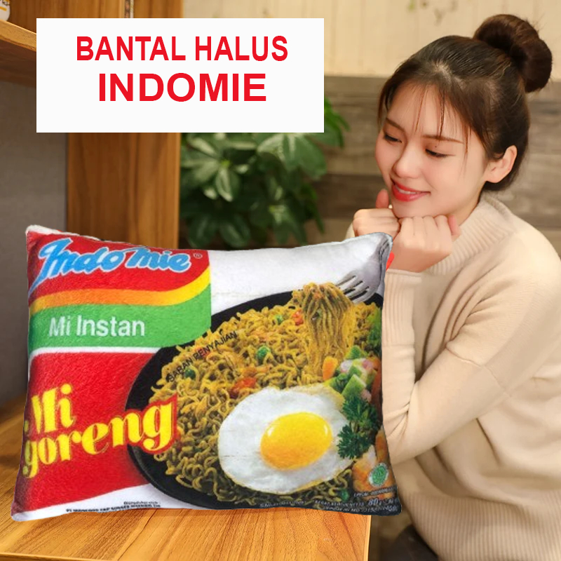 Jual Bantal Lucu Indomie Bantal Mie halus lembut kado | Shopee Indonesia