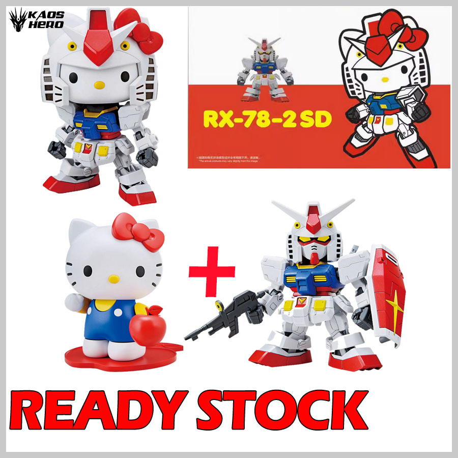 Jual Gao gao SD EX RX 78-2 x Hello Kitty set 2 | Shopee Indonesia