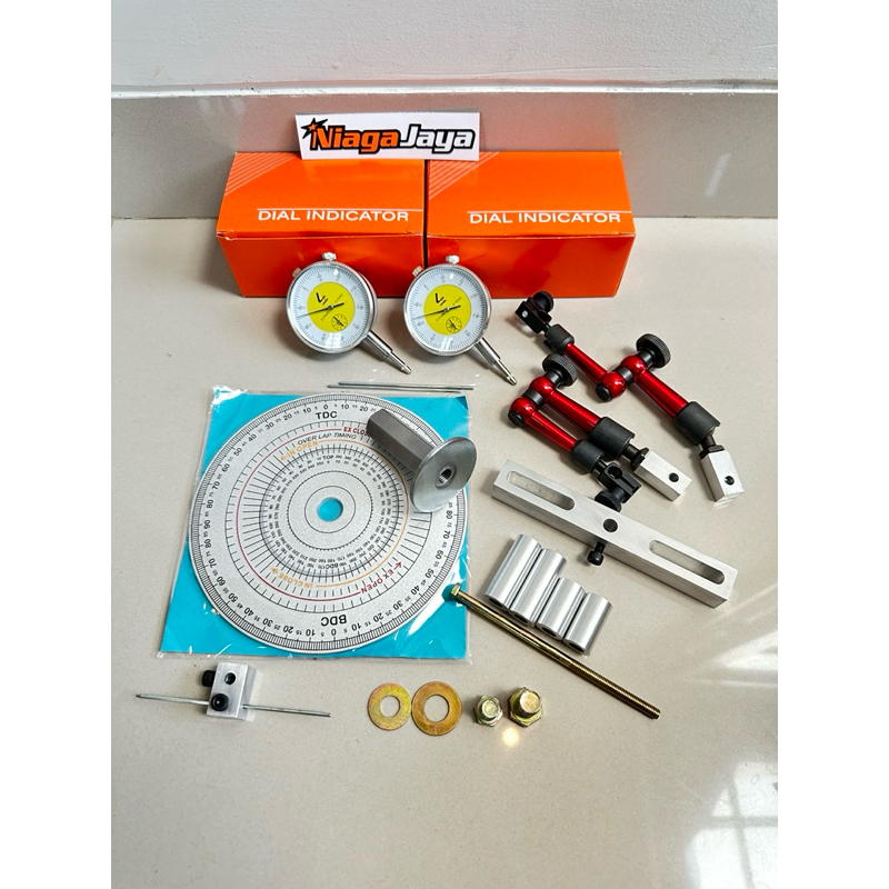 Jual busur derajat motor dial indikator set stand dial fleksibel ...