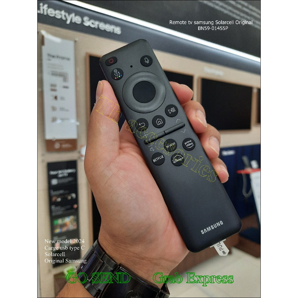 Jual Remote tv samsung smart tv solarcell Original BN59-01455P | Shopee ...