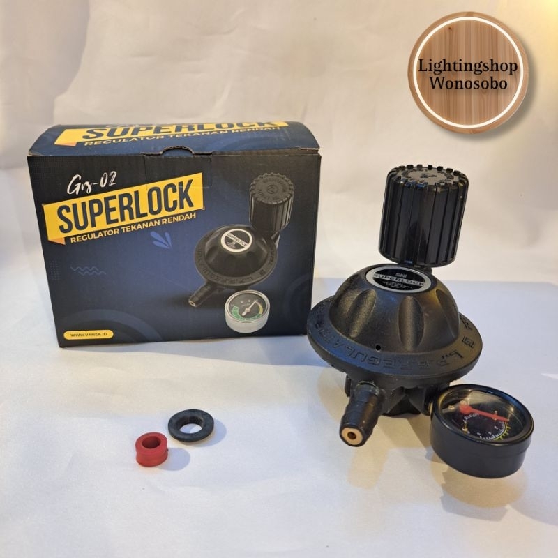 Jual REGULATOR METER SUPERLOCK (GRS-02) | Shopee Indonesia