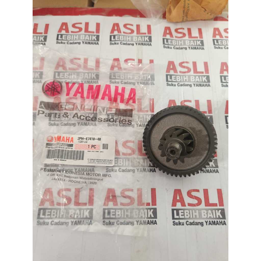 Jual Gigi Rasio Main Axle Mio M3 - Mio Z - Fino 125 - Xride 125 - Soul ...