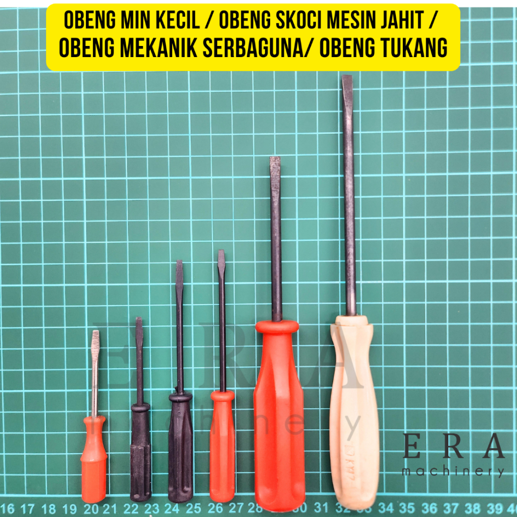 Jual Obeng MIN buka skoci mesin jahit / obeng Baut Jarum / obeng buka ...