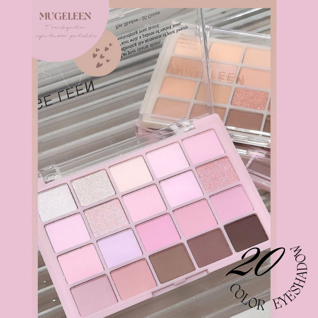 Jual MUGE LEEN Eyeshadow Korean Palette Blooming Chestnut Flowering ...