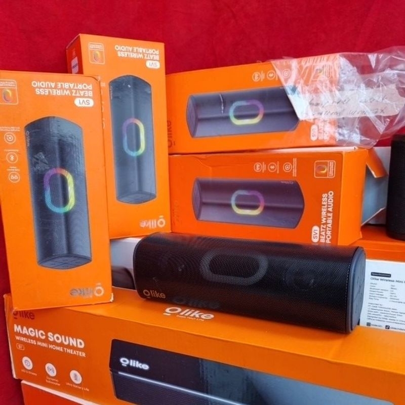 Jual MAGIC SOUND WIRLES MINI HOME THEATER olike s7 ,kondisi rusak ...