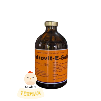 Jual Introvit E Selent 100 ml Vitamin E Selenium Ayam Sapi Domba ...