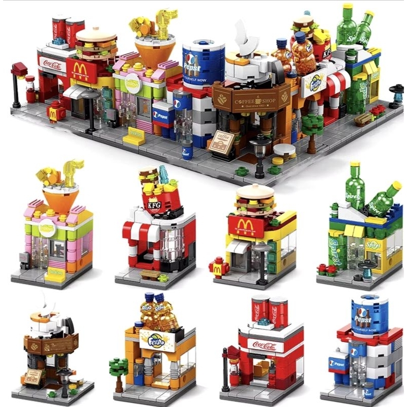 Jual (GT) MAINAN BRICK MINI STREET | Shopee Indonesia