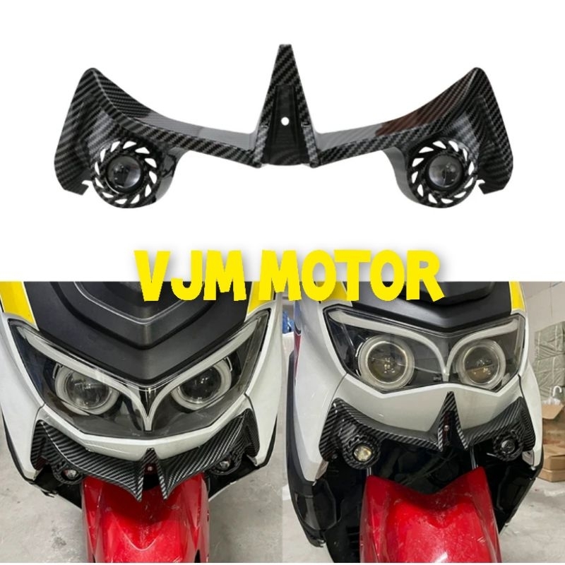 Jual Winglet Lampu depan Nmax new Carbon Plus mini driving 2020-2024 ...