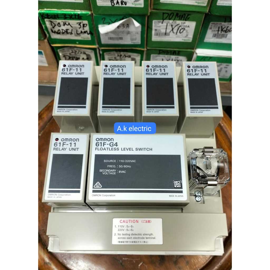 Jual WLC/ Water Level Control Omron 4 tangki type 61F-G4 ac110/220v ORI ...