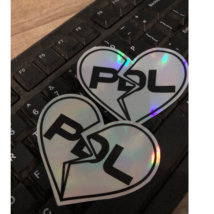 Jual Stiker Motor Viral PDL Heartbreaks Sticker Cutting DizzyGank ...
