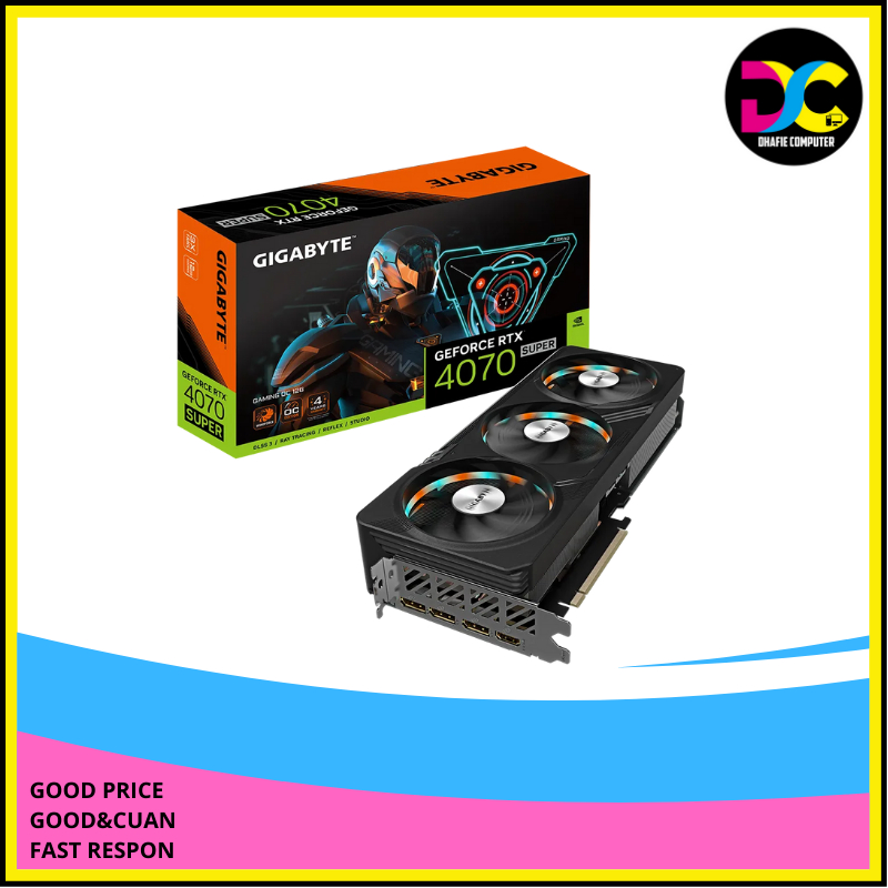 Jual GIGABYTE GeForce RTX 4070 SUPER GAMING OC 12GB GDDR6X / 4070 Super ...