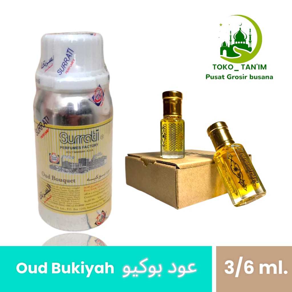 Jual Pafume Bibit Oud Bukiyah by Surrati kemasan botol stick/Minyak ...