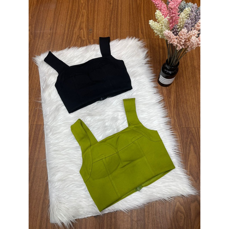 Jual CROP VB IMPORT BANGKOK / BUSTIER VB BKK | Shopee Indonesia
