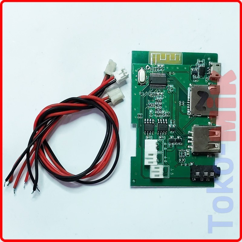 Jual Modul DIY Bluetooth Audio Aux MP3 Player SD Card USB Flashdisk ...