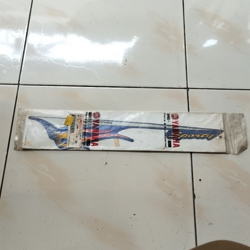 Jual Strip striping lis grapik body belakang kiri bawah mio sporty biru ...