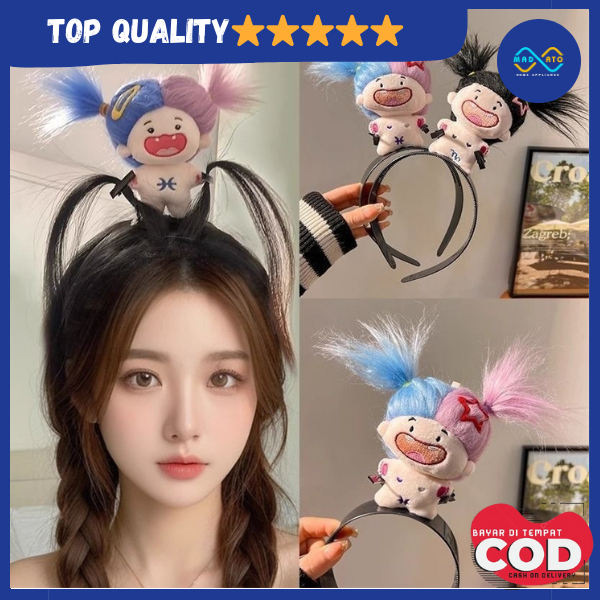Jual BANDO KARAKTER ZODIAK VIRAL BANDI JEPIT PONI VIRAL BANDO RASI ...