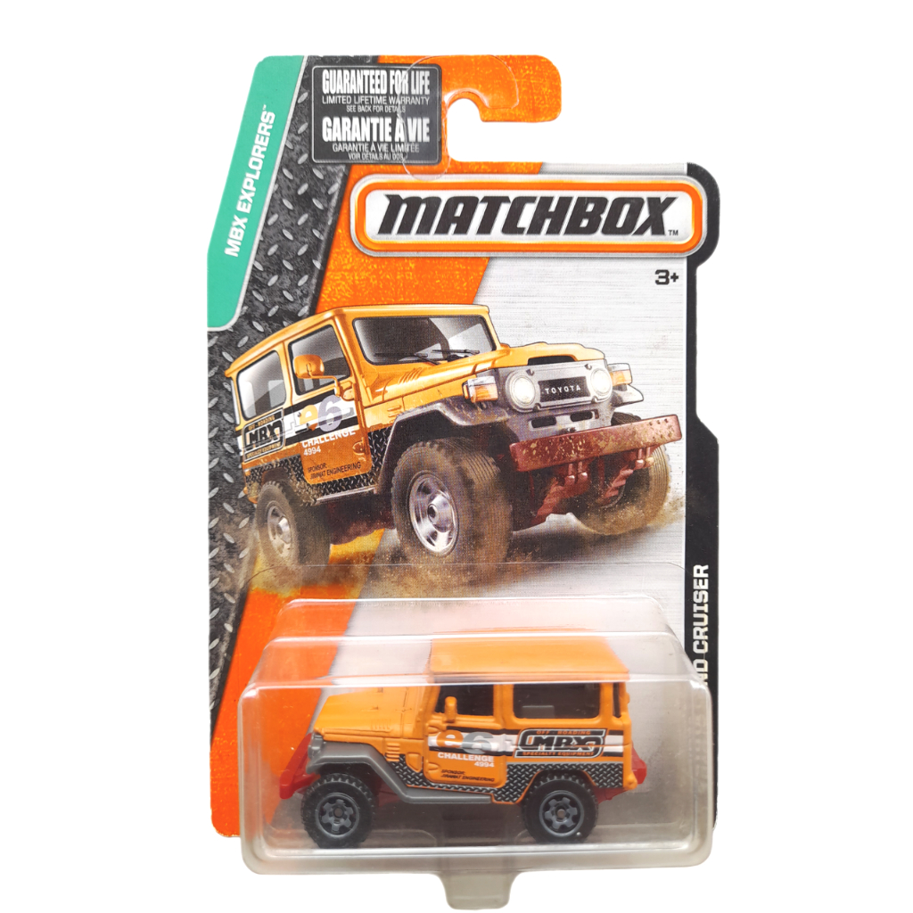 Jual Matchbox Toyota Land Cruiser FJ40 Hardtop Orange | Shopee Indonesia