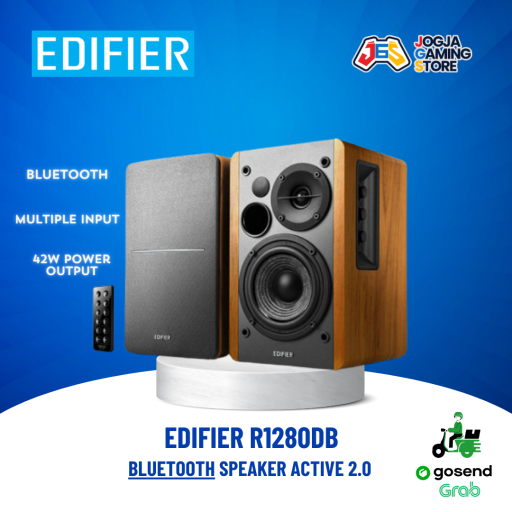 Jual Edifier R1280DBS Active 2.0 Bluetooth Bookshelf Speaker Set | Shopee Indonesia