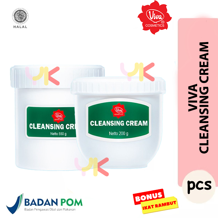 Jual Viva Cleansing Cream (DEEP CLEANSING) - 30 gr, 200 gr, 550 gr ...
