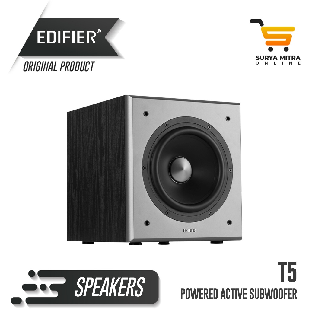 Jual Edifier T5 Powered Active Subwoofer | Shopee Indonesia