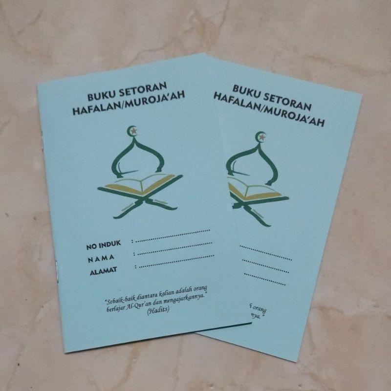 Jual Buku Setoran Hafalan dan Murojaah | Shopee Indonesia