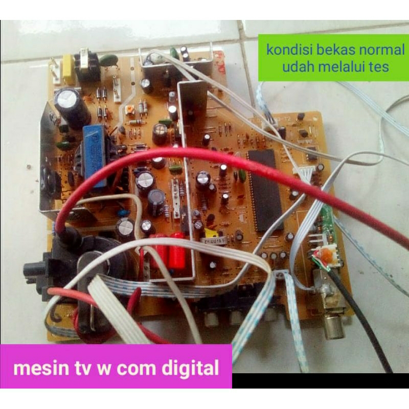 Jual mesin tv wcom digital second normal tanpa perlu set top box ...
