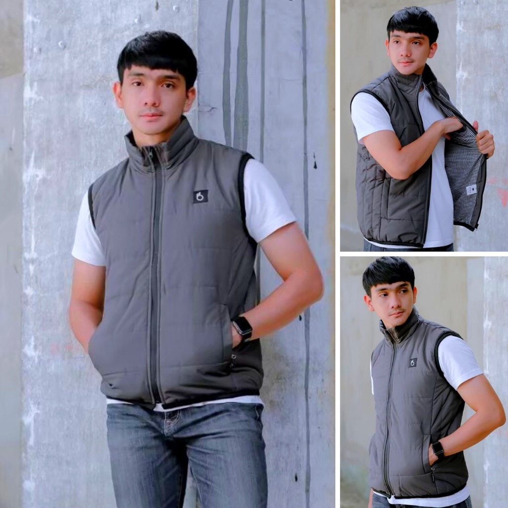 Jual Rompi Pria Parasut M L XL Rompi Motor Jaket Puffer Anti Angin ...
