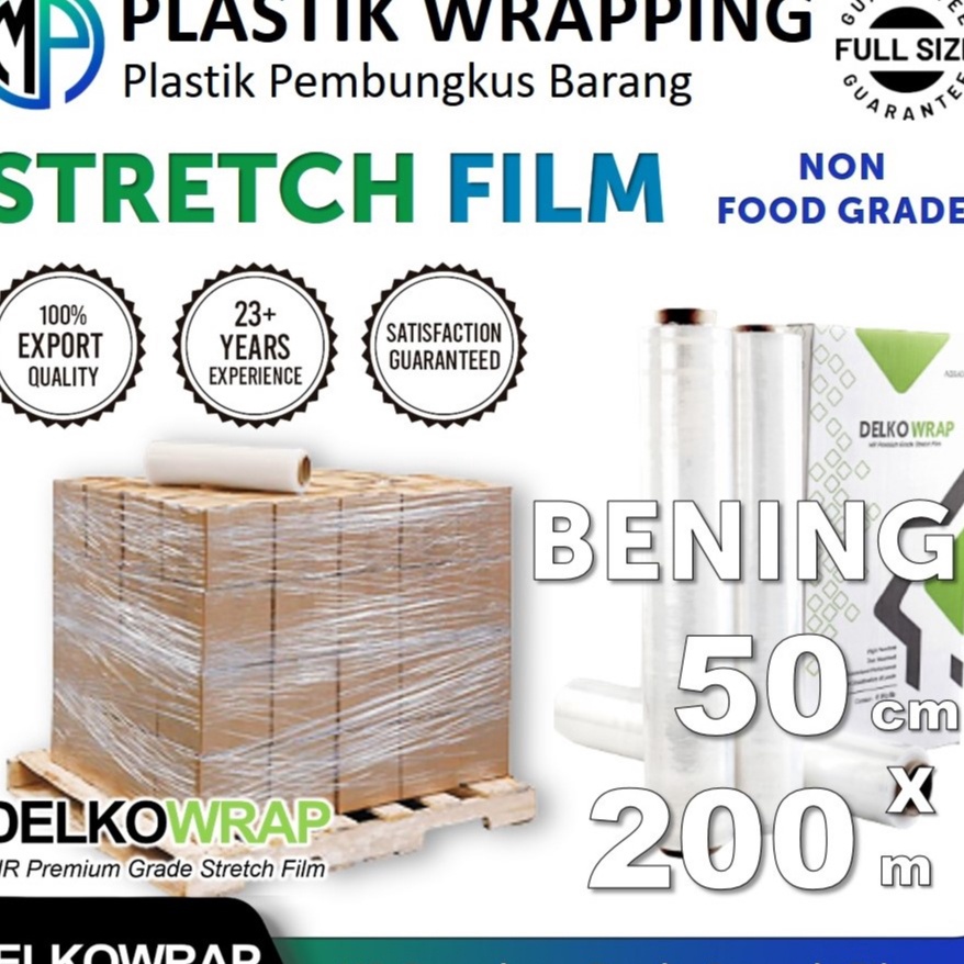 Jual HATI HATI BARANG Plastik Wrapping Barang Stretch Film Bening 5 cm ...