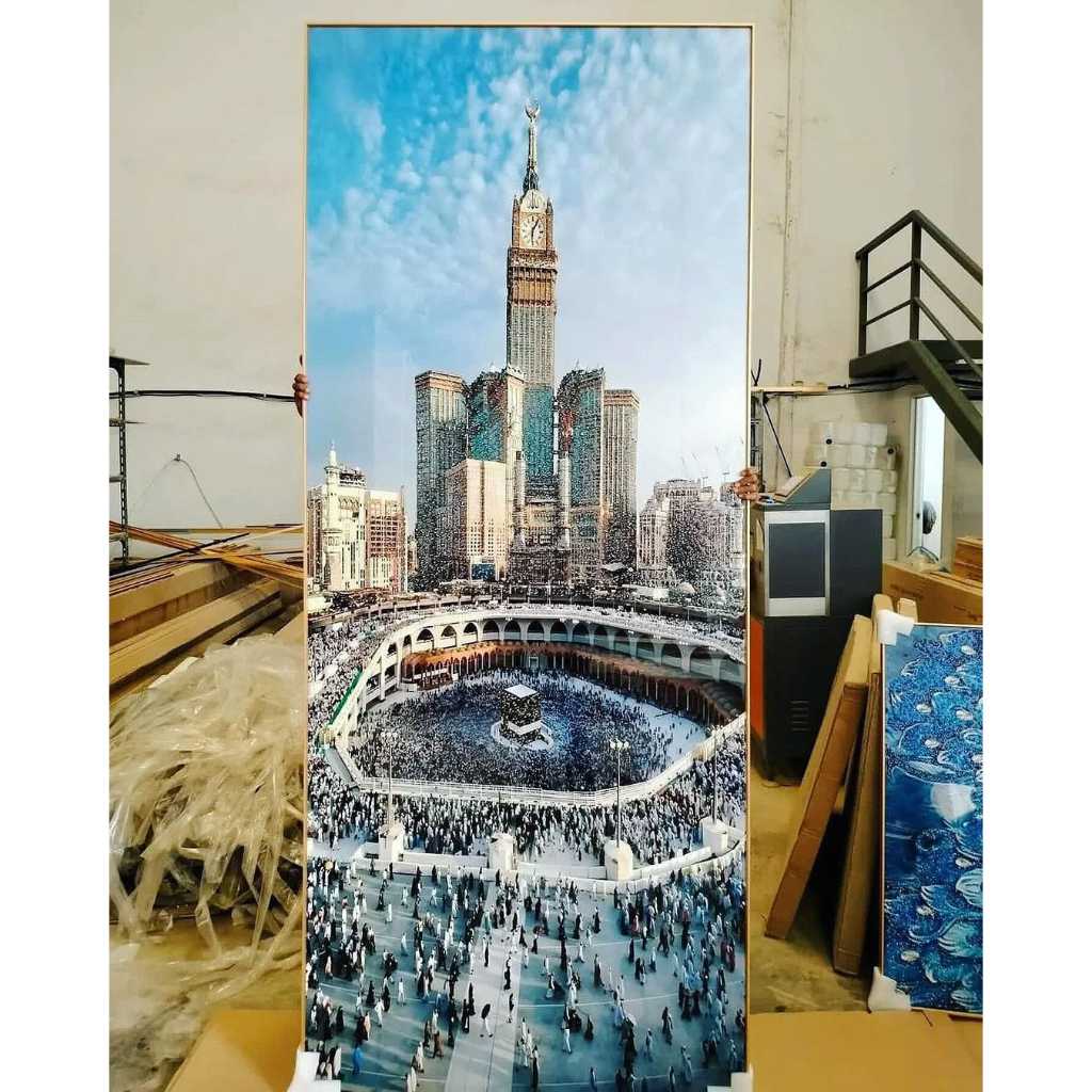 Jual Lukisan Dinding Diamond Crystal Painting 5 D Bentuk Persegi Frame ...