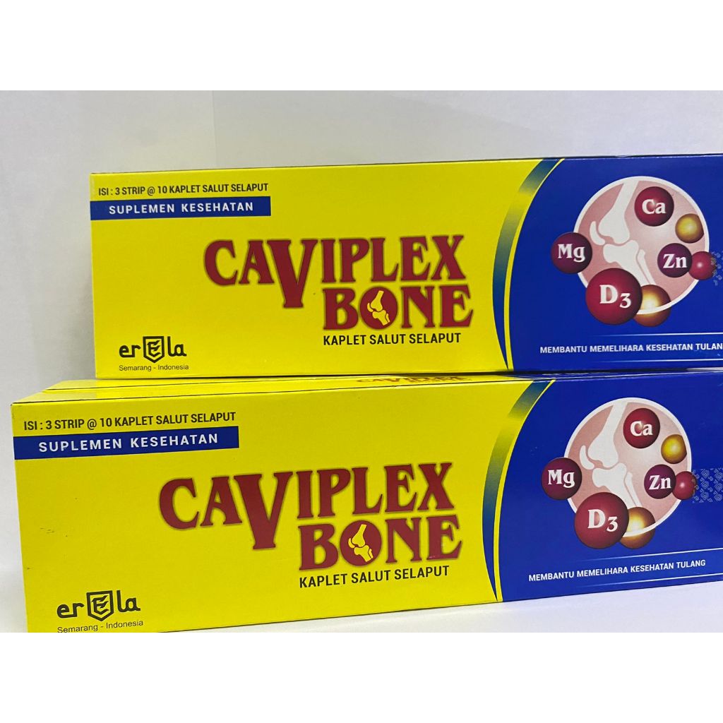 Jual Caviplex Bone 30 Kaplet (Box) | Shopee Indonesia