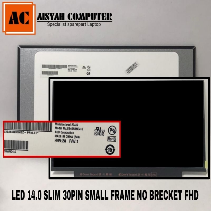 Jual LED Laptop Asus Vivobook A416M A416MA A416J - 14.0 Slim 30pin ...