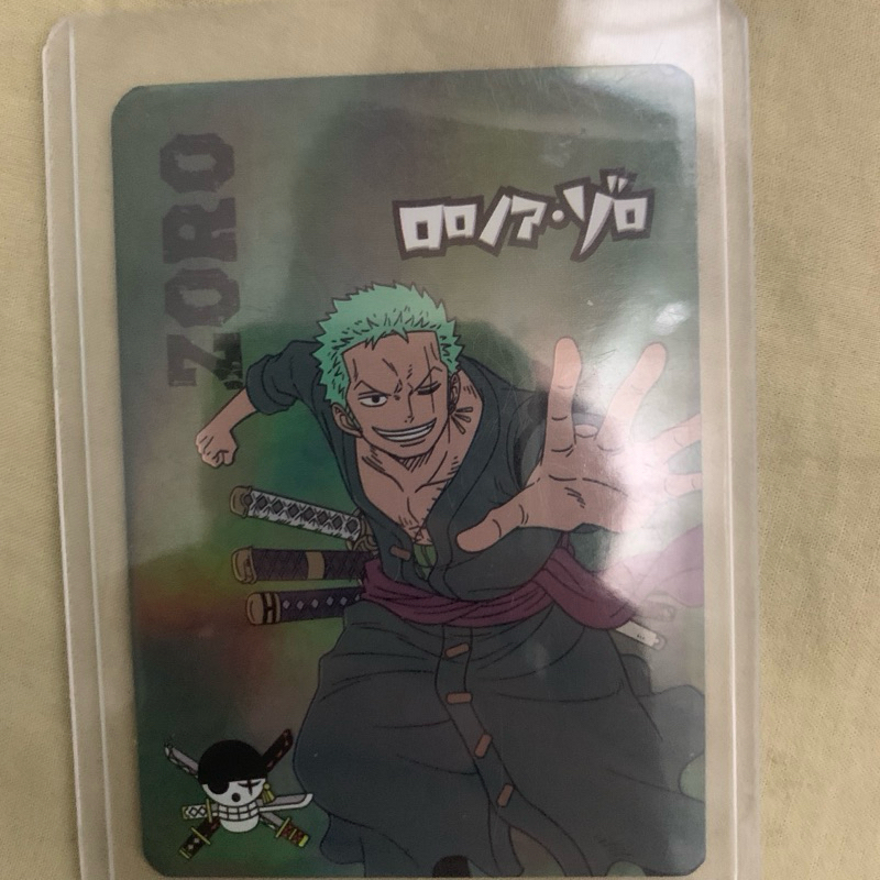 Jual kartu holo zoro one piece x chatime | Shopee Indonesia