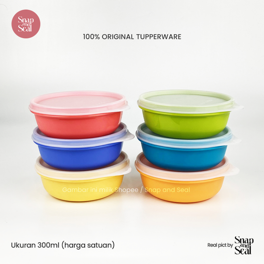 Jual Tupperware JUNIOR MODULAR BOWL 300ml | Shopee Indonesia