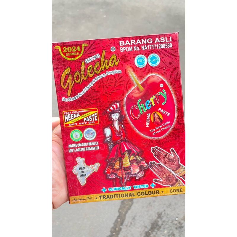 Jual GOLECHA HENNA 2024 SERIES TERBARU [1kotak isi 12] | Shopee Indonesia