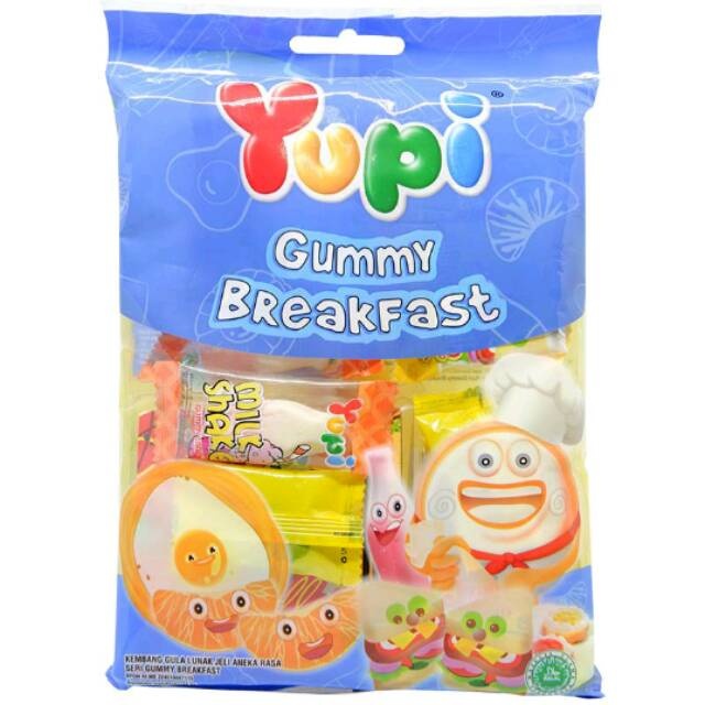 Jual UPI GUMMY BREAKFAST 92 GR (A00185) | Shopee Indonesia