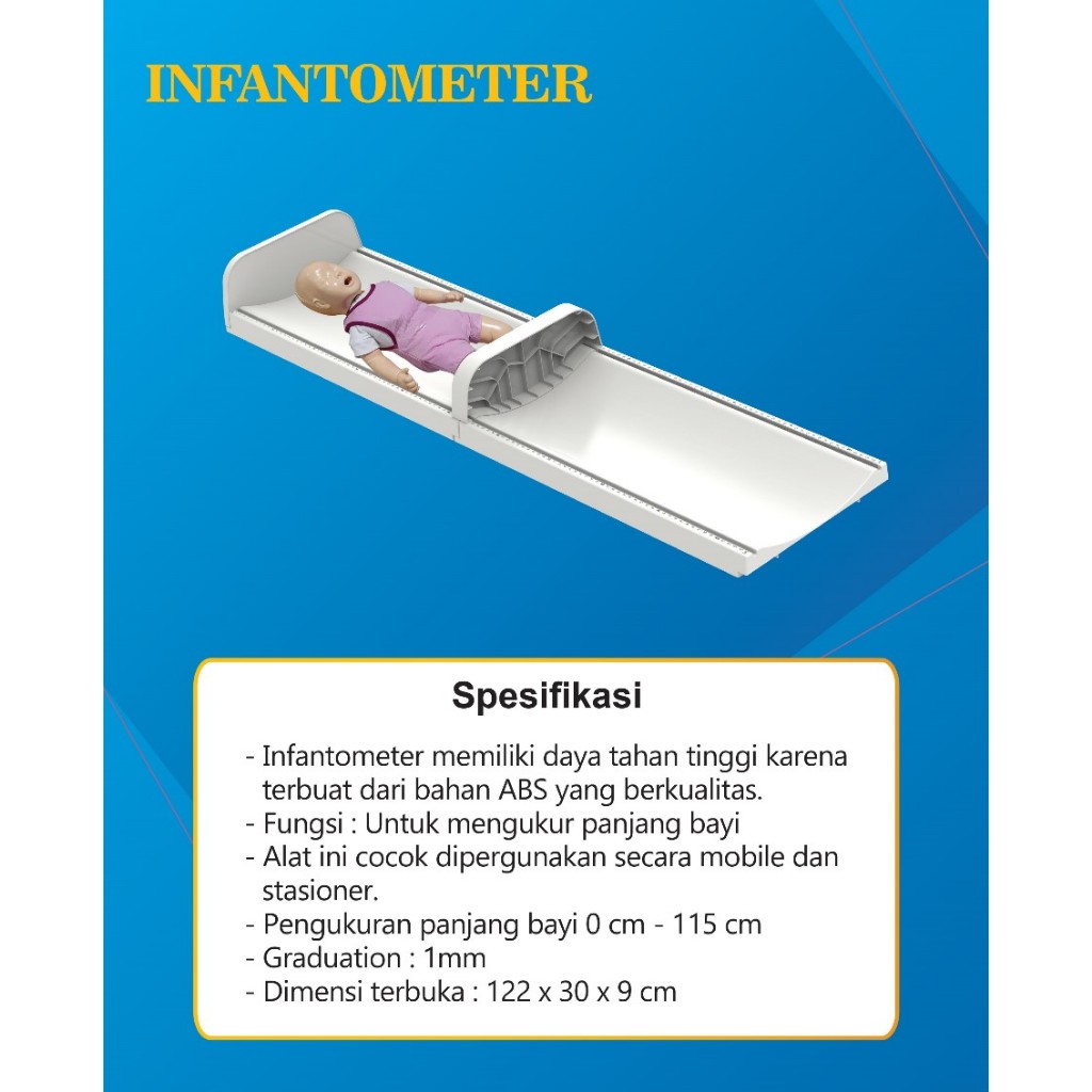 Jual Infantometer Board Kenko / Alat Ukur Tinggi Panjang Badan Bayi ...