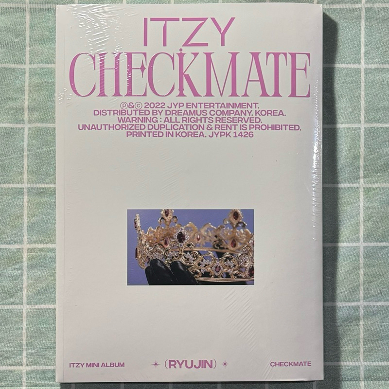 Jual [READY STOCK] Album Itzy Checkmate Standard Edition Ryujin ver ...