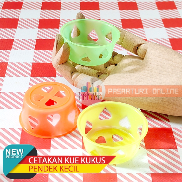 Jual KUKUS PENDEK KECIL PLASTIK / Cetakan Kukus Lubang / Cetak Kue ...