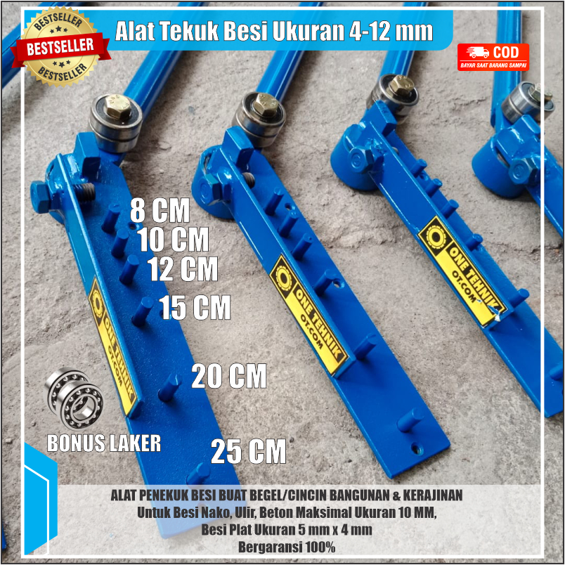 Jual (TERLARIS)COD ALAT TEKUK BESI Penekuk besi Begel Cakar Ayam Spek 4 ...