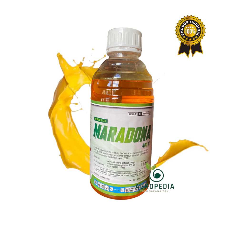 Jual HERBISIDA MARADONA 490 SL 1 LITER - Racun rumput mati sistemik ...