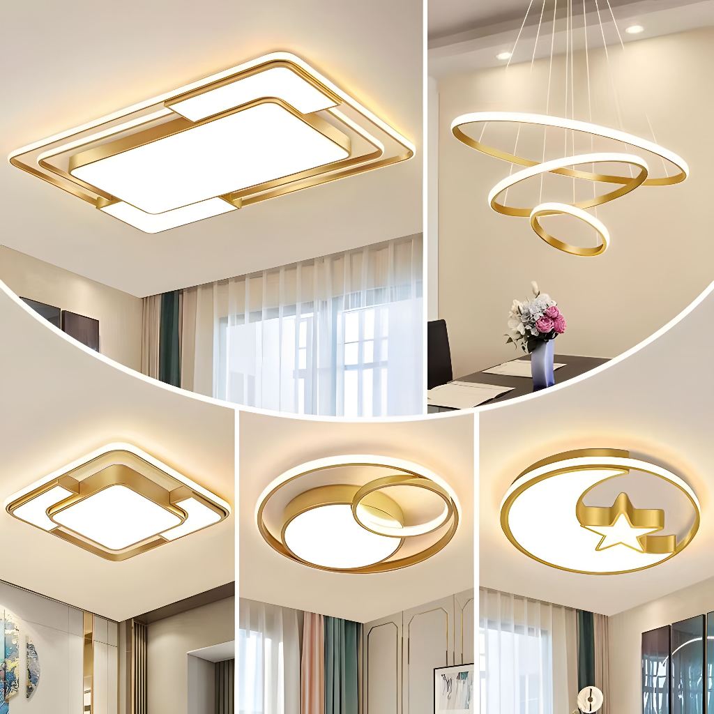 Jual COD Lampu Plafon 3 Warna lampu plafon minimalis modern lampu ruang ...