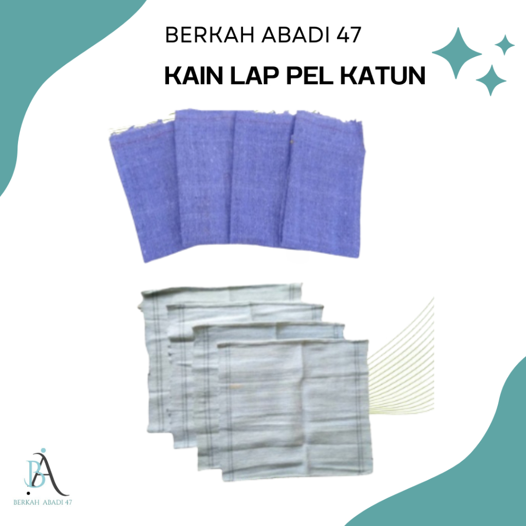 Jual Kain Lap Pel Katun Kain Lap Lantai Dapur Murah Bisa Gosend ...