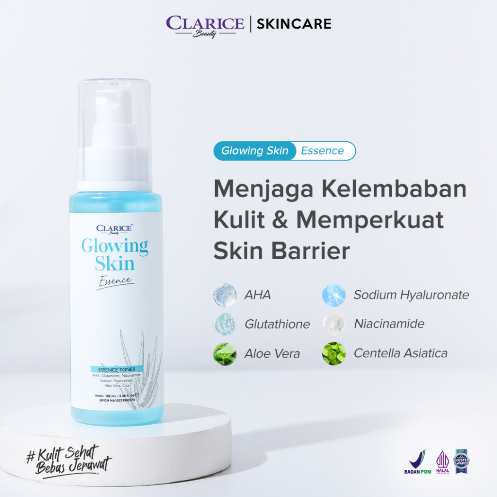 Jual CLARICE Beauty Glowing Skin Essence - Essence Toner Bikin Kulit ...