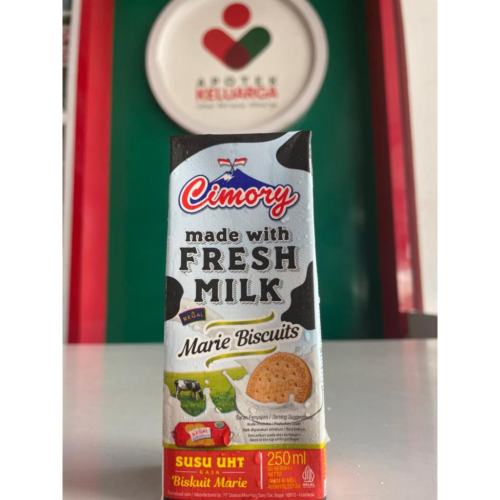 Jual Cimory Fresh Milk Uht Marie Biscuits 250mL #susu sapi segar # ...