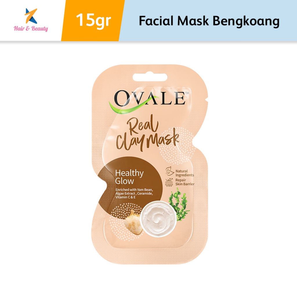 Jual Ovale Clay Mask Healthy Glow 15gr | Shopee Indonesia