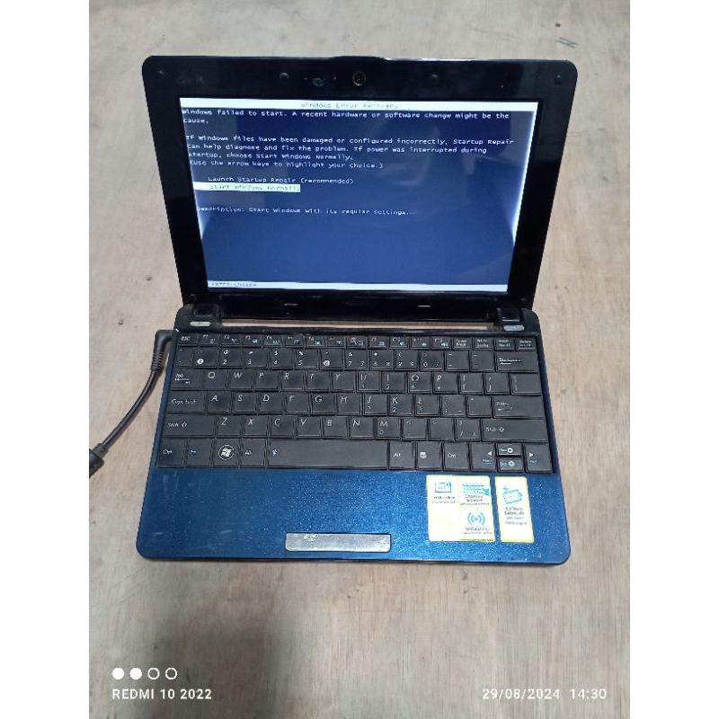 Jual Notebook Asus Eee PC 1005HA Intel Atom DDR2 minus LCD, tidak ada ...