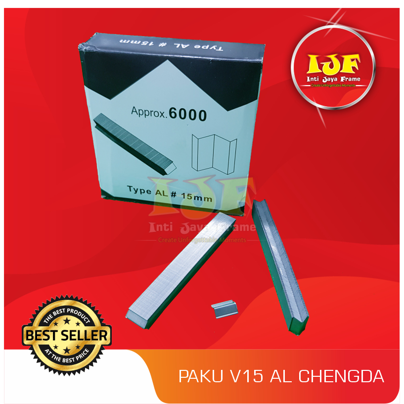 Jual PAKU JOINT V 15 AL CHENG DA / PAKU V 15MM / PAKU SUDUT BINGKAI ...
